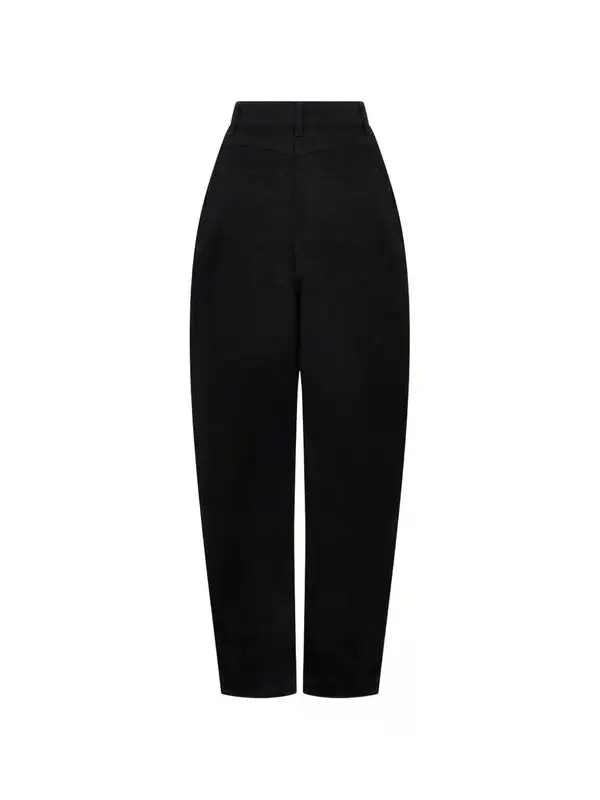 Alberta Ferretti High-waisted Pleated Trousers