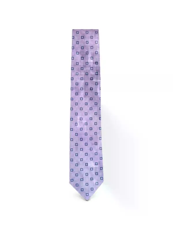 Brioni Geometric-print Tie