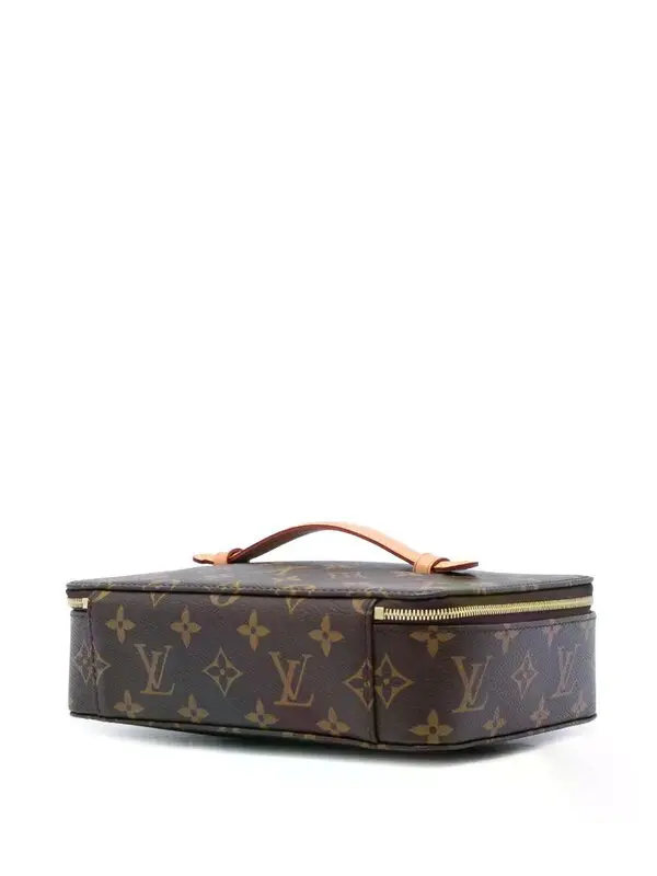 LOUIS VUITTON 2019 Monogram Nice Jewelry Case Vanity Bag