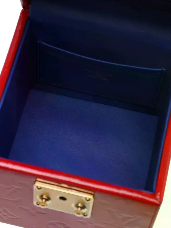 LOUIS VUITTON 2019 Monogram Vernis Bleecker Box Vanity Bag