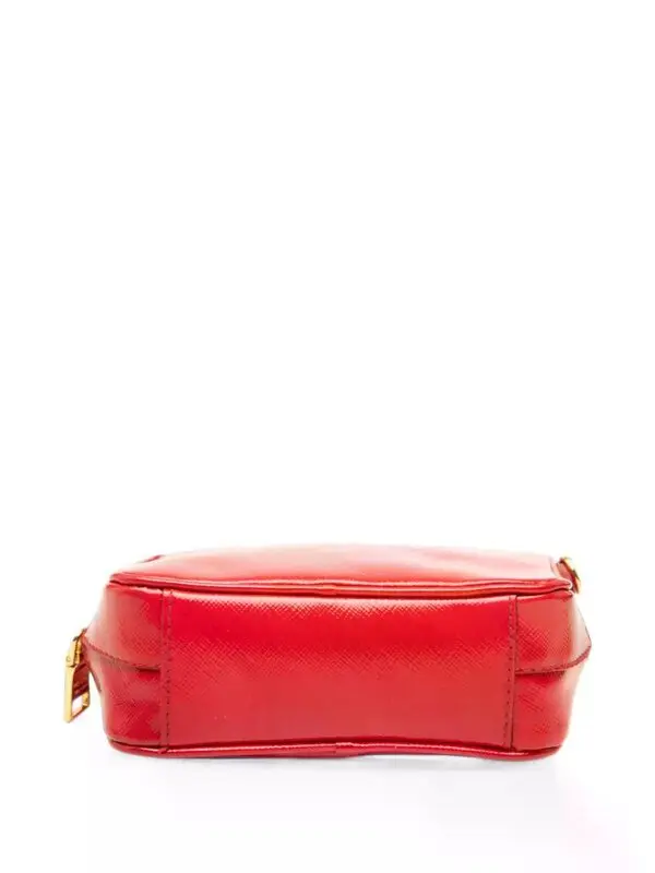 Prada 2010-2026 Mini Saffiano Vernice Camera Bag Crossbody Bag