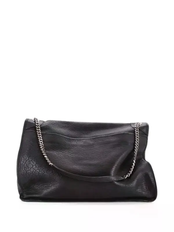 Saint Laurent Niki Chain Flap Bag Leather Very Large Shoulder Bag