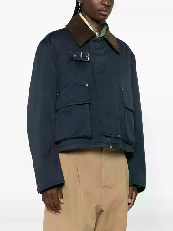 Loewe Buckle-detail Flap-pockets Jacket