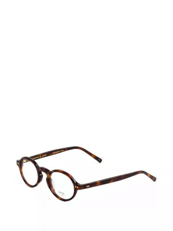 EPOS Dymas Round-frame Glasses - Brown