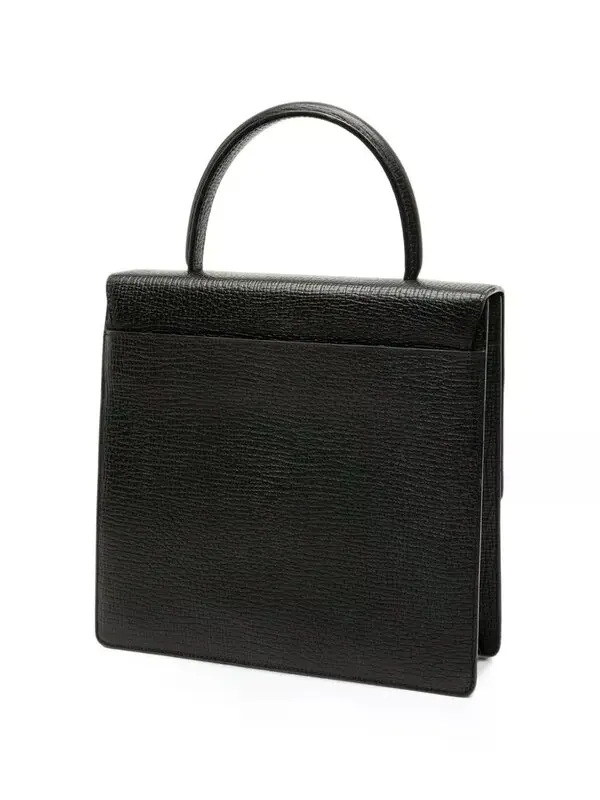 Loewe 20th Century Textured Leather Top Handle Bag Satchel