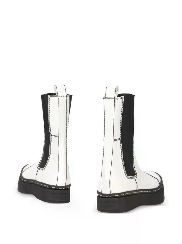 Philosophy Di Lorenzo Serafini Contrast-stitch Chelsea Boots