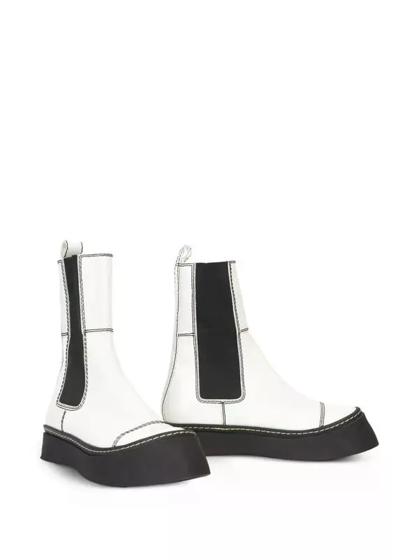 Philosophy Di Lorenzo Serafini Contrast-stitch Chelsea Boots
