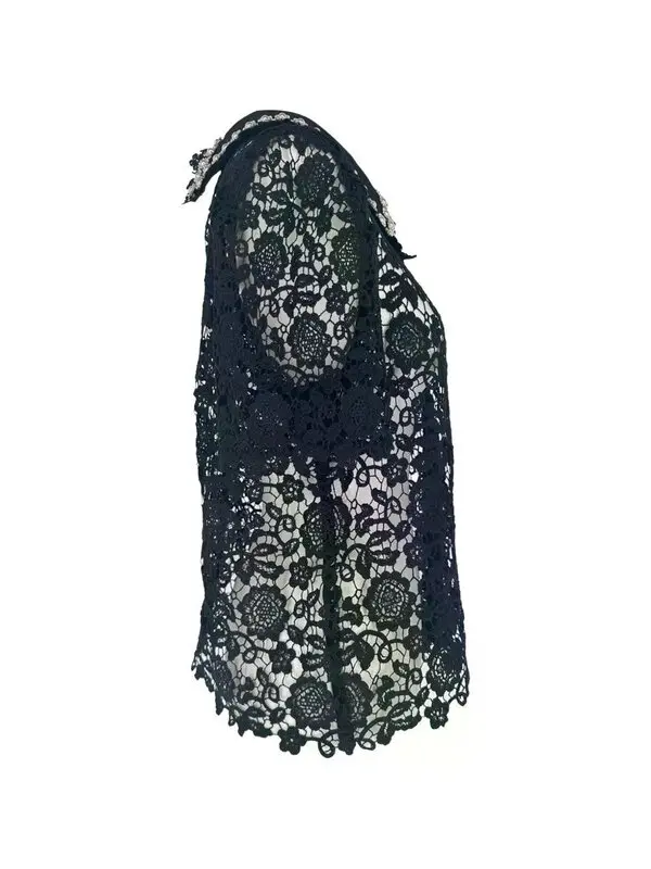 SELF-PORTRAIT 2021 Guipure Lace Blouse