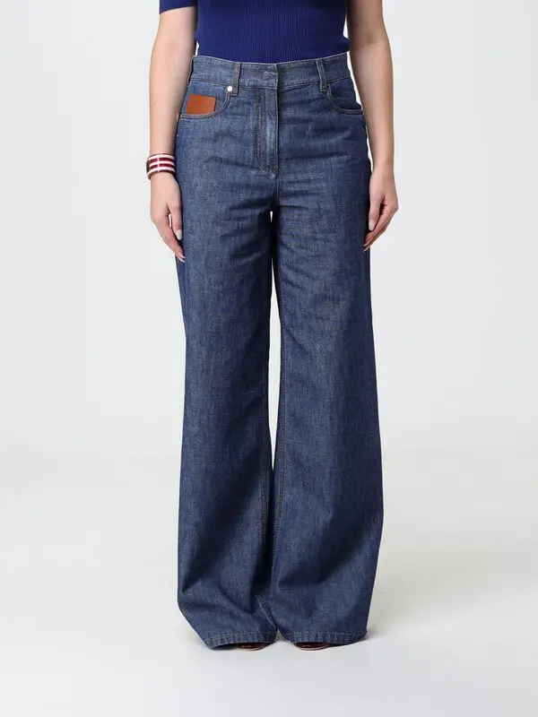 Fendi Wide Leg Jeans