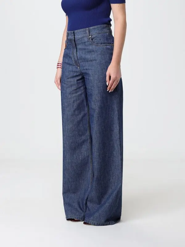 Fendi Wide Leg Jeans