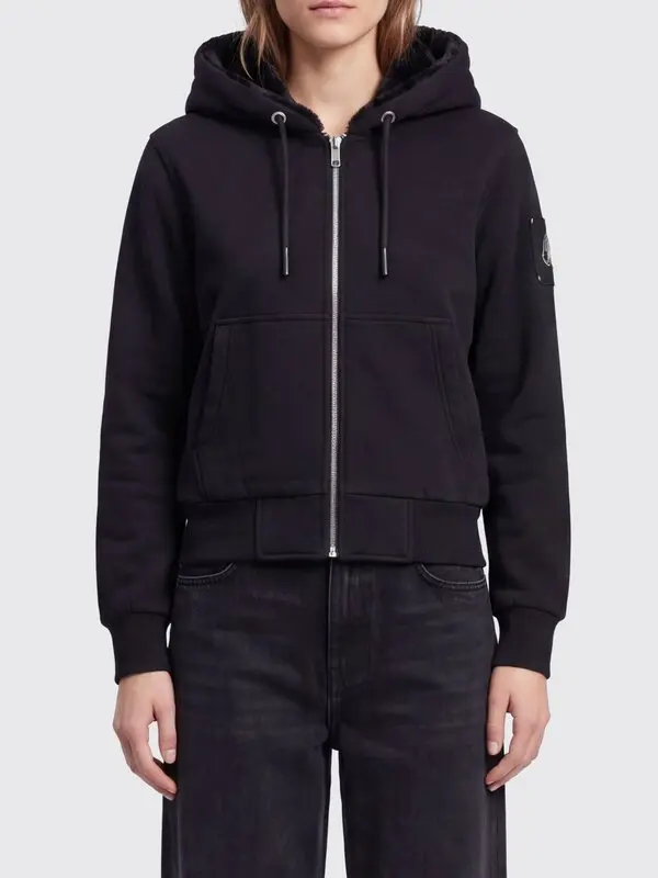 Moose Knuckles Zip-up Hoodie With Fur Trim