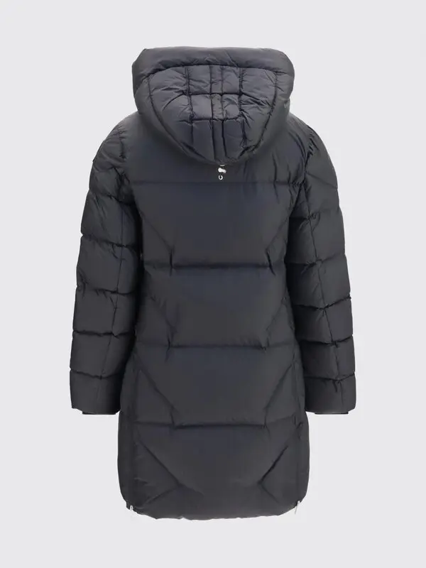 PARAJUMPERS Janet Long Quilted Nylon Down Jacket With Hood - Black