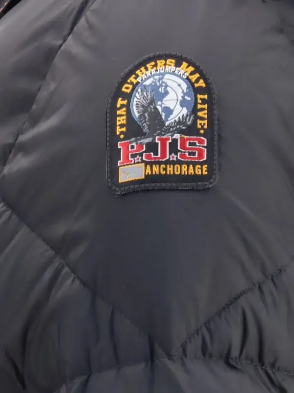 PARAJUMPERS Janet Long Quilted Nylon Down Jacket With Hood - Black