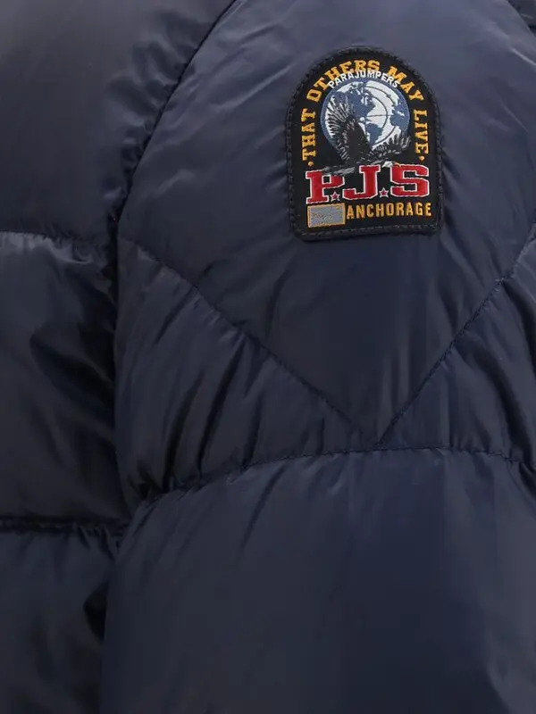 PARAJUMPERS Quilted Nylon Hooded Down Jacket