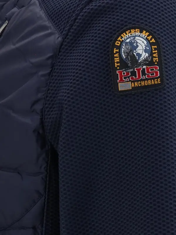 PARAJUMPERS Nolan Quilted Hooded Down Jacket - Navy