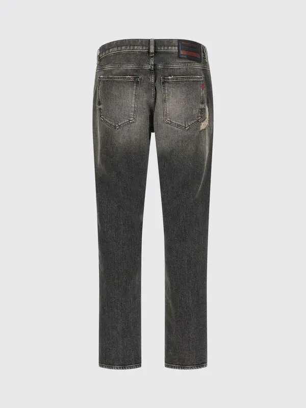 DIESEL® D-strukt Slim Fit Stretch Denim Jeans With Worn Effect