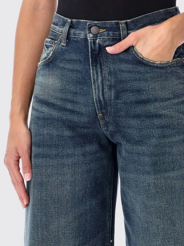 HAIKURE Cotton Denim Baggy Jeans - Blue 1