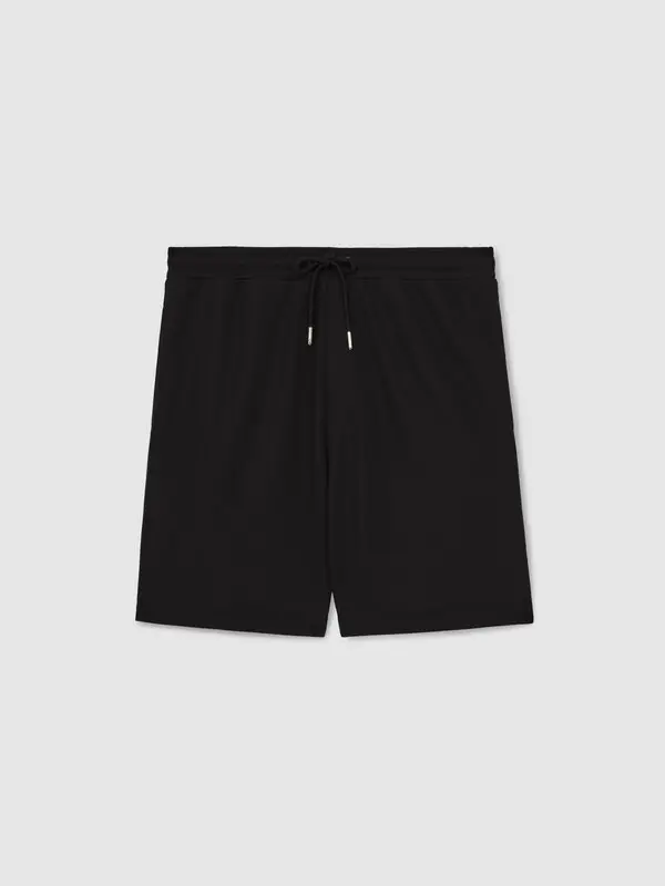 REISS Textured Drawstring Shorts