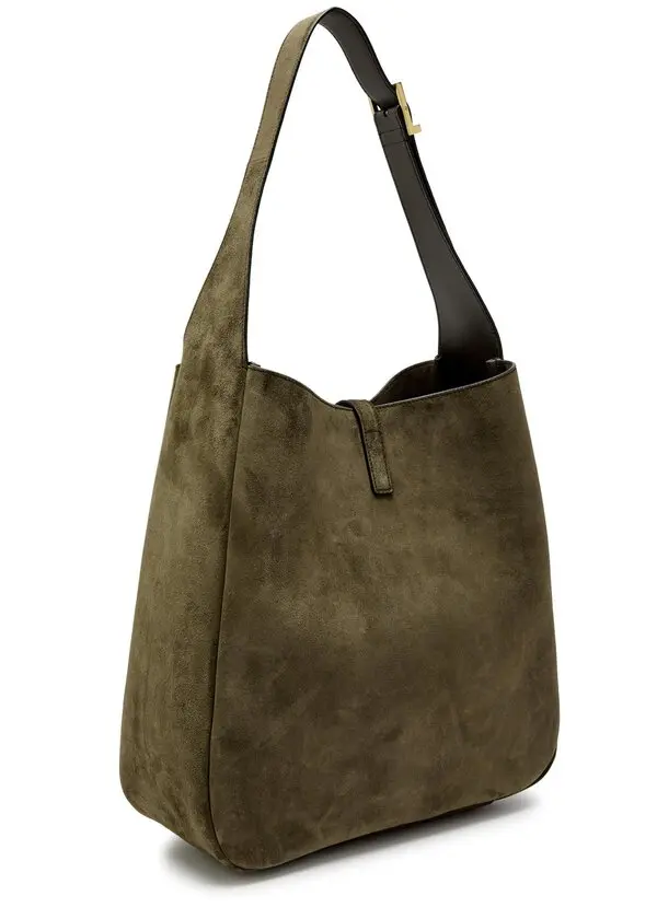 Saint Laurent Le 5 À 7 Large Suede Shoulder Bag