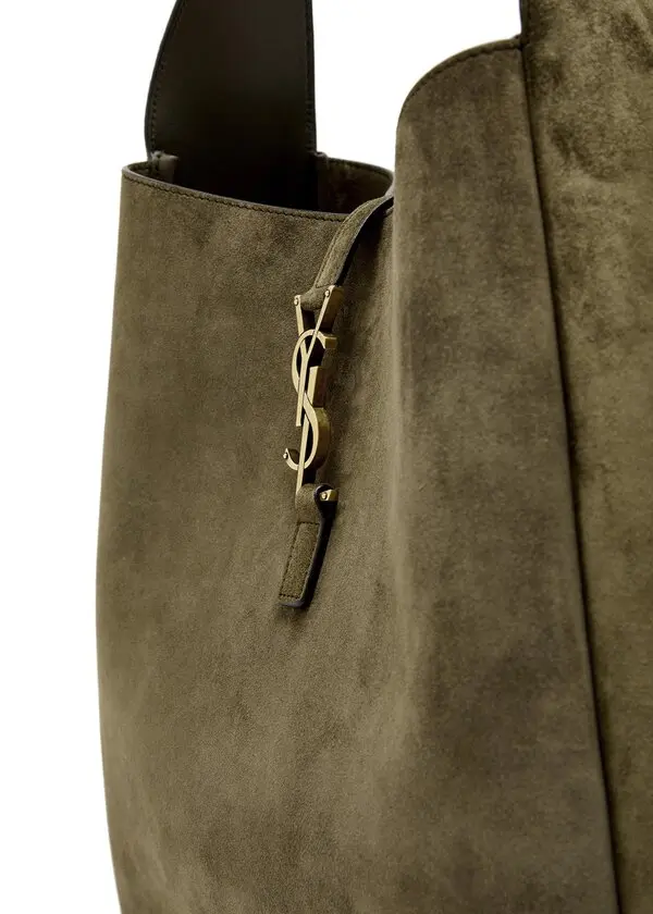 Saint Laurent Le 5 À 7 Large Suede Shoulder Bag