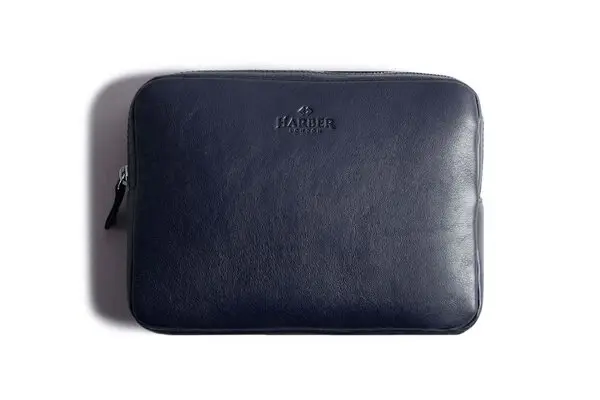 HARBER LONDON Tech Dopp Kit Navy