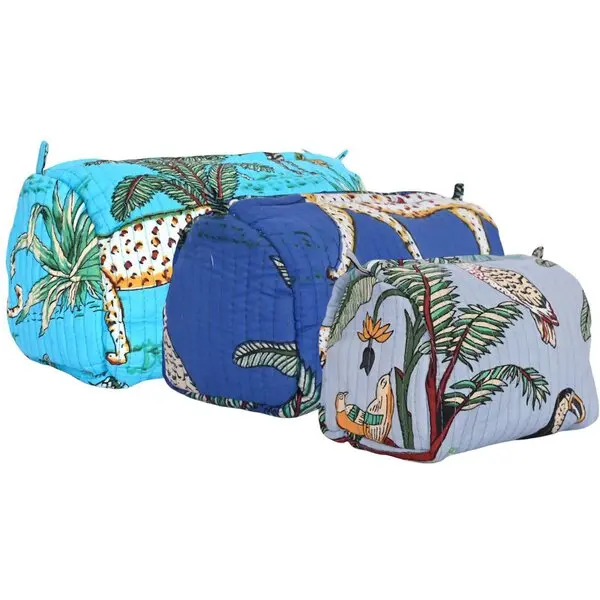 CYC Blue / Grey The Mixed Jungle Travel Set In Marine - Blue/grey