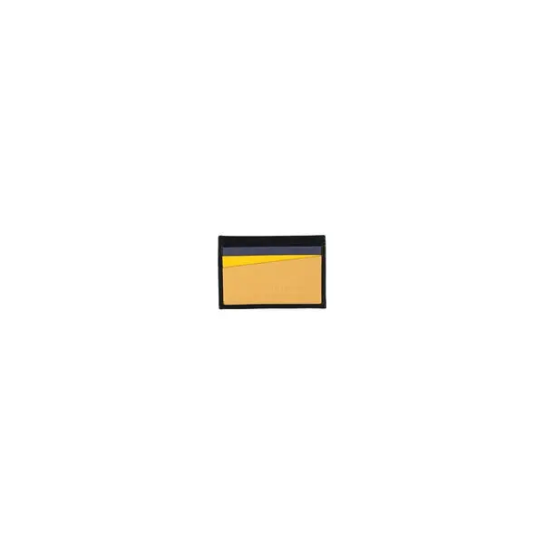 HESTER VAN EEGHEN Yellow / Blue Cardholder Diagonal Luna