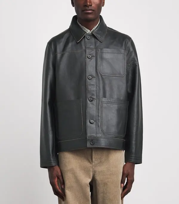 Oliver Peoples Hardwick Leather Jacket