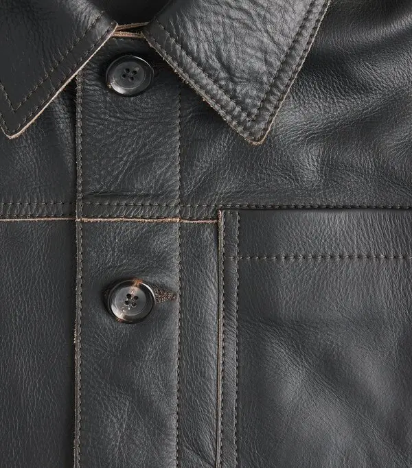 Oliver Peoples Hardwick Leather Jacket