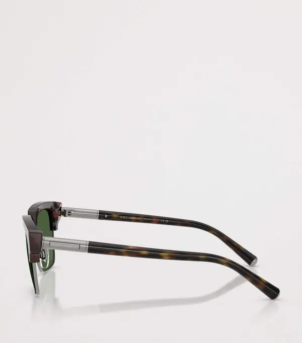 Dolce & Gabbana Tortoiseshell Square Sunglasses