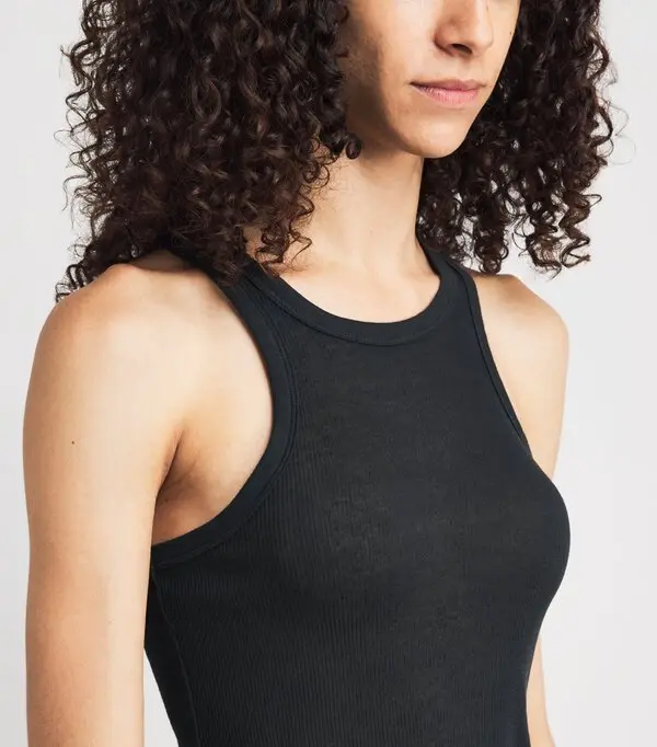 SKIMS Semi-sheer Ribbed Tank Top