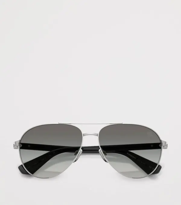 Burberry Metal Be3167 Pilot Sunglasses