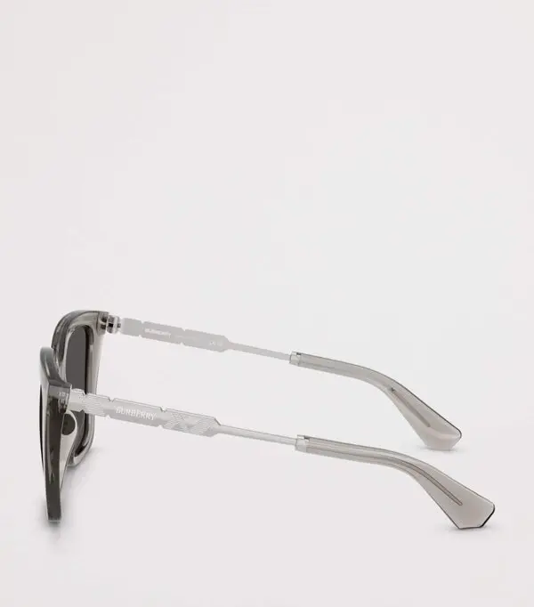 Burberry Injected Be4473u Square Sunglasses - Grey