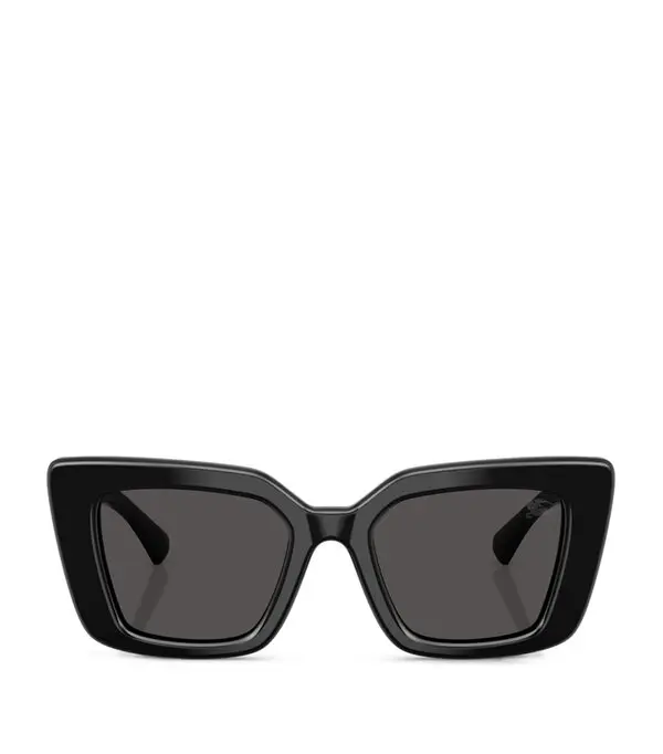 Burberry Acetate Be4476 Cat Eye Sunglasses - Black