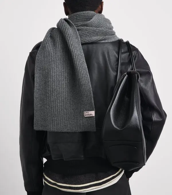 A.p.c. Wool-cashmere Sasha Scarf