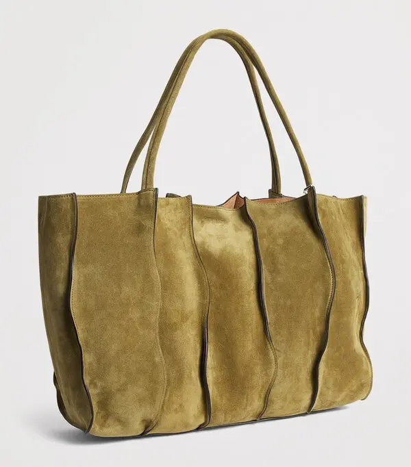 Ulla Johnson Suede Adria Tote Bag