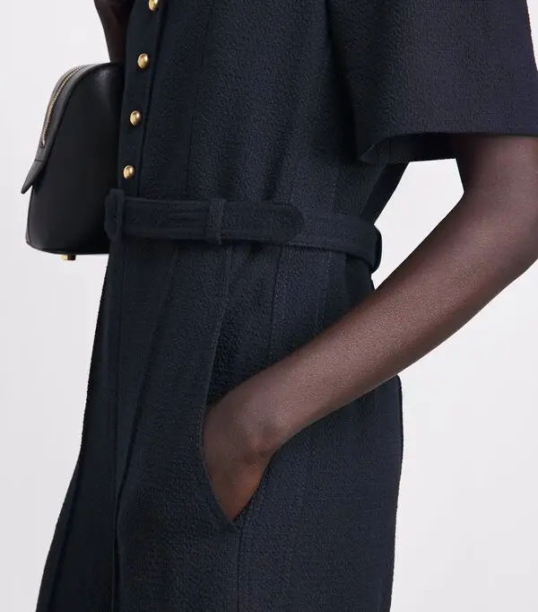 ME+EM Cropped Wide-leg Jumpsuit