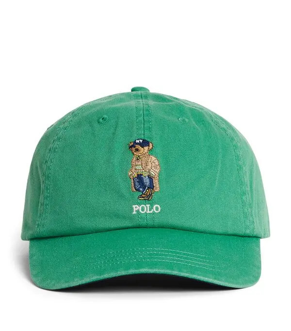 Polo Ralph Lauren Cotton Polo Bear Baseball Cap
