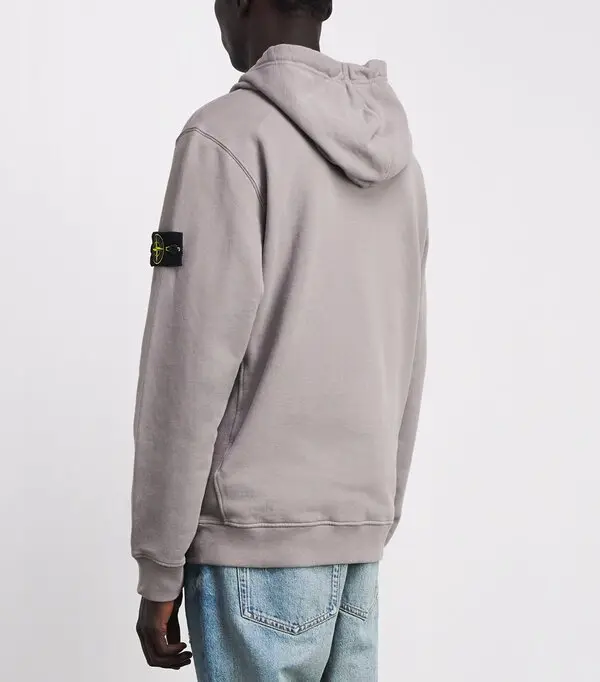 Stone Island Organic Cotton Compass Hoodie