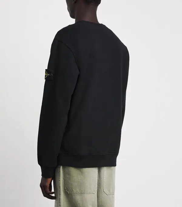 Stone Island Cotton Compass Sweatshirt