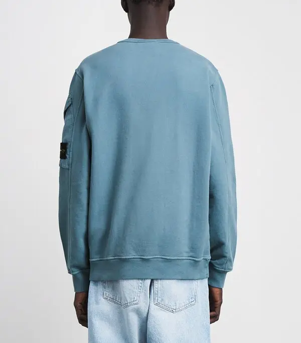 Stone Island Cotton Compass Pocket Sweatshirt