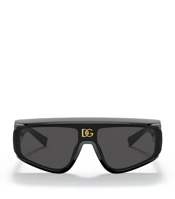 Dolce & Gabbana Nylon Rectangle Sunglasses