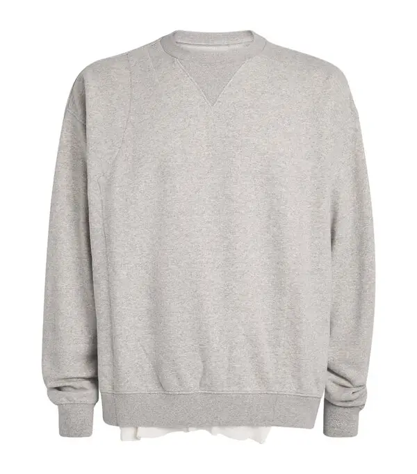 MAISON MARGIELA Cotton Double-layered Sweatshirt