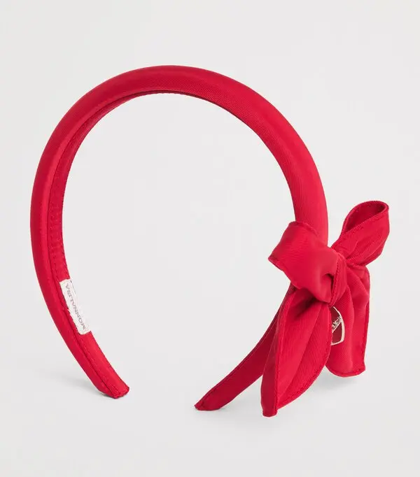 Monnalisa Satin Bow Headband