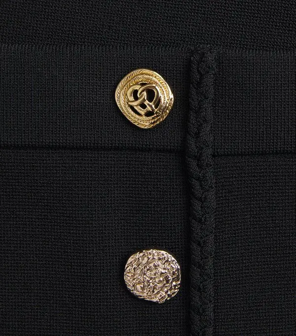 Claudie Pierlot Braid-detail Midi Skirt