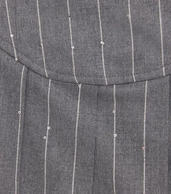 Monnalisa Pinstripe Levantina Dress