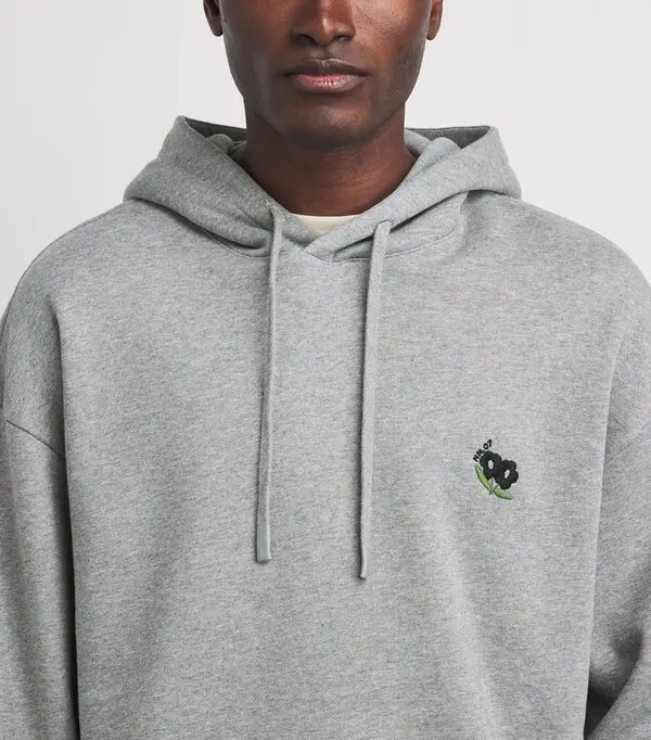 NN.07 Cotton Embroidered David Hoodie