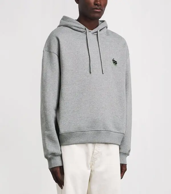 NN.07 Cotton Embroidered David Hoodie