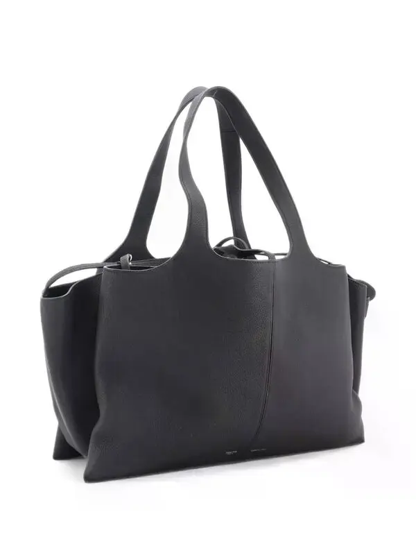 Celine Tri-fold Grained Calfskin Medium Shoulder Bag