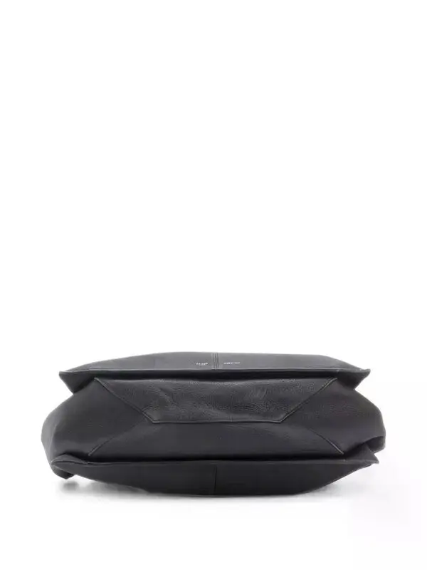 Celine Tri-fold Grained Calfskin Medium Shoulder Bag